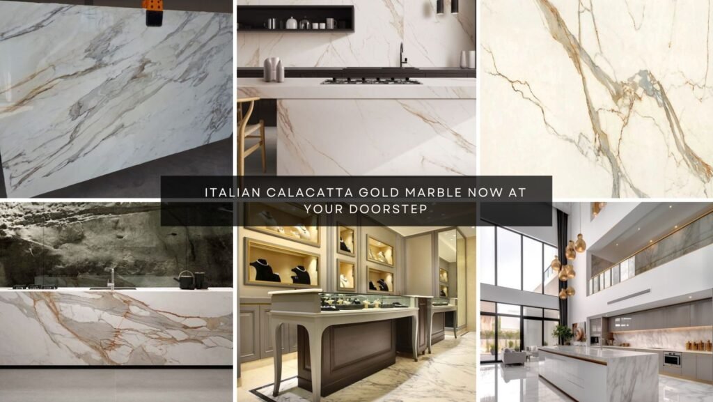 Italian Calacatta Gold Marble Now at Your Doorstep - Bhandari Marble ...